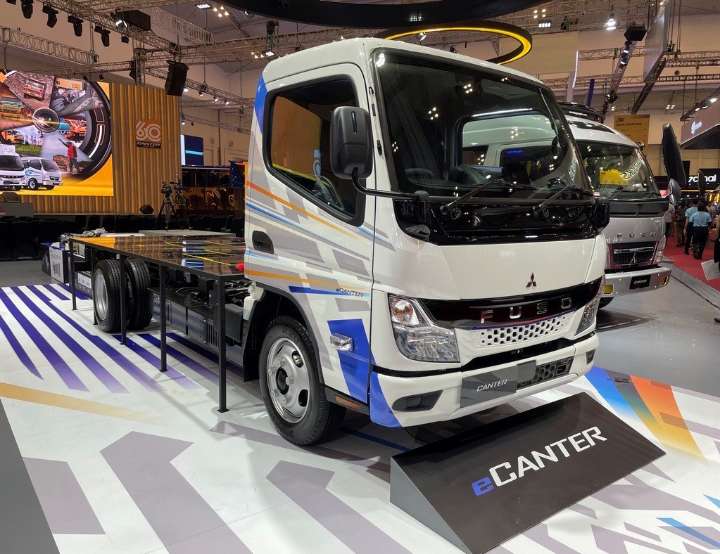 The Next Generation eCanter debuts in Indonesia, the FUSO brand’s largest overseas market ...